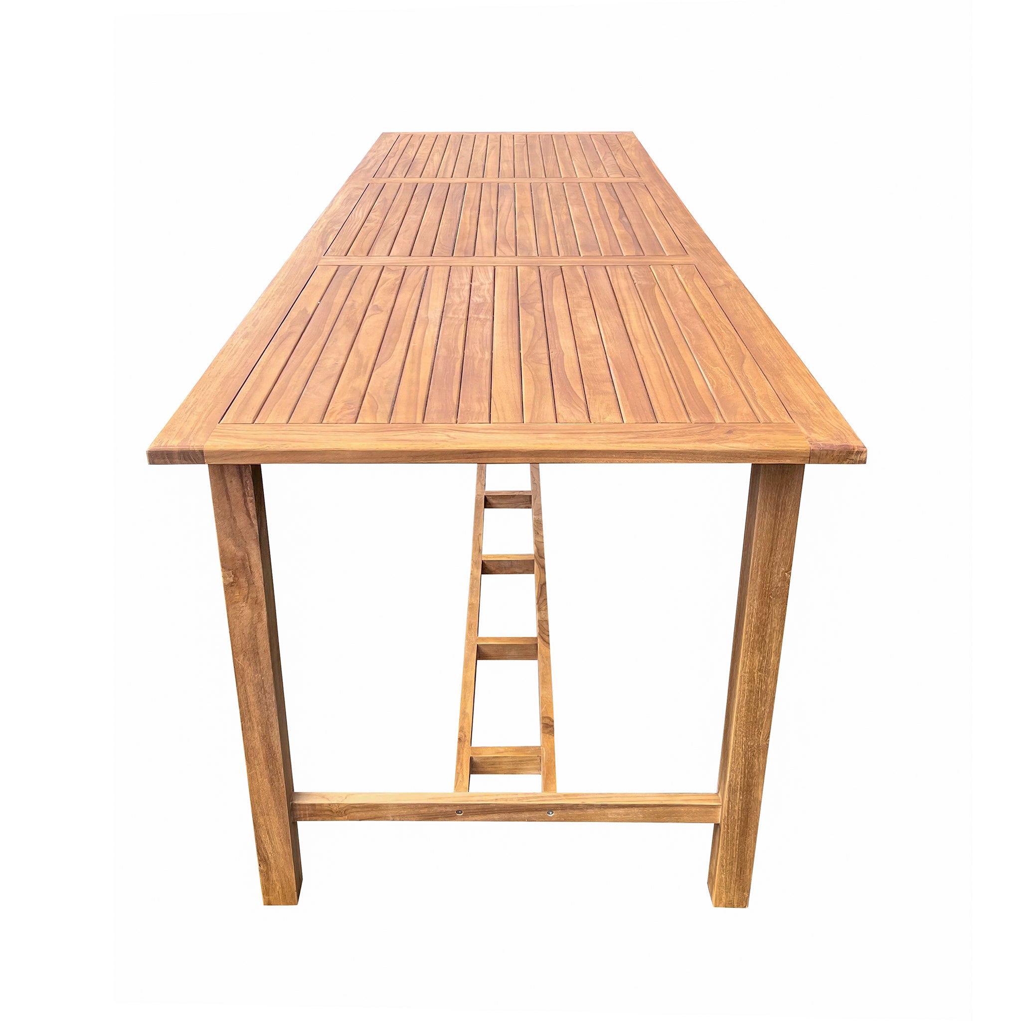 Classic Teak Bar Table - 300 x 120 – Teak Place